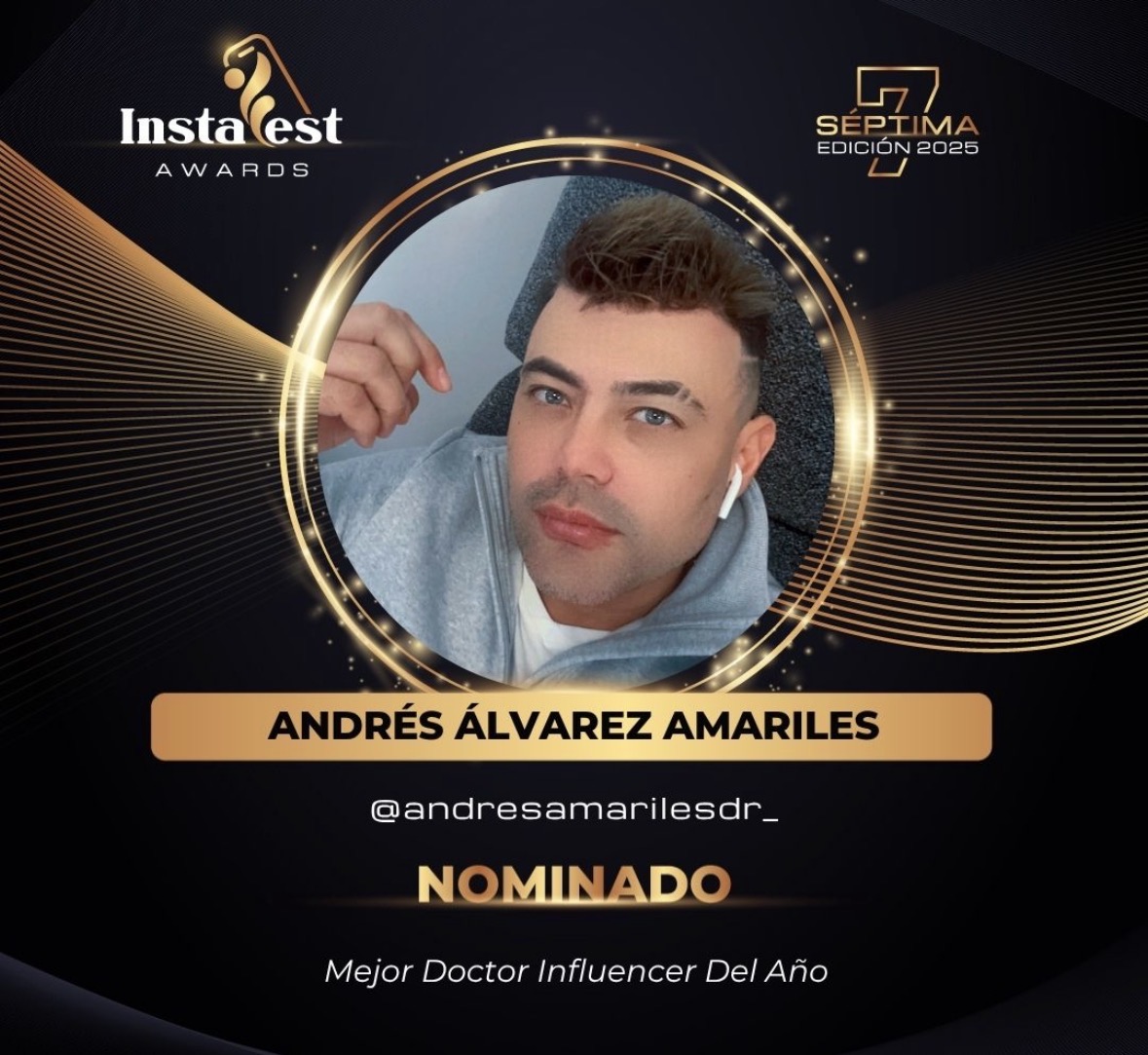 El Dr. Andrés Amariles, nominado a “Mejor Doctor Influencer del Año” en ...